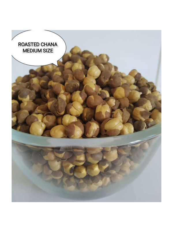 Roasted Gram: Healthy Choice from India | With Skin and Plain
